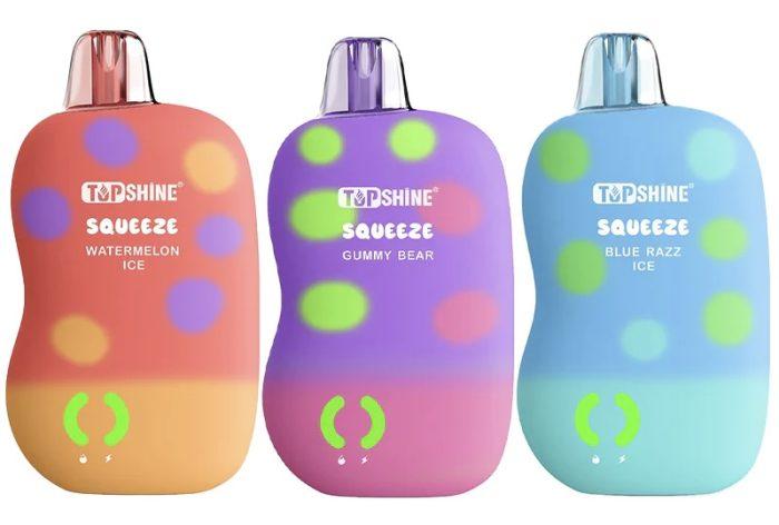 Shop TOP SHINE Squeeze 10000 Puff | GlenVape